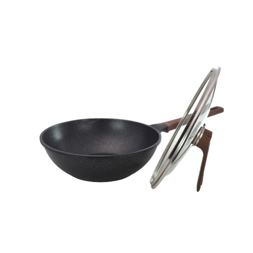 CASTING ALUMINIUM WOK PAN - sowell